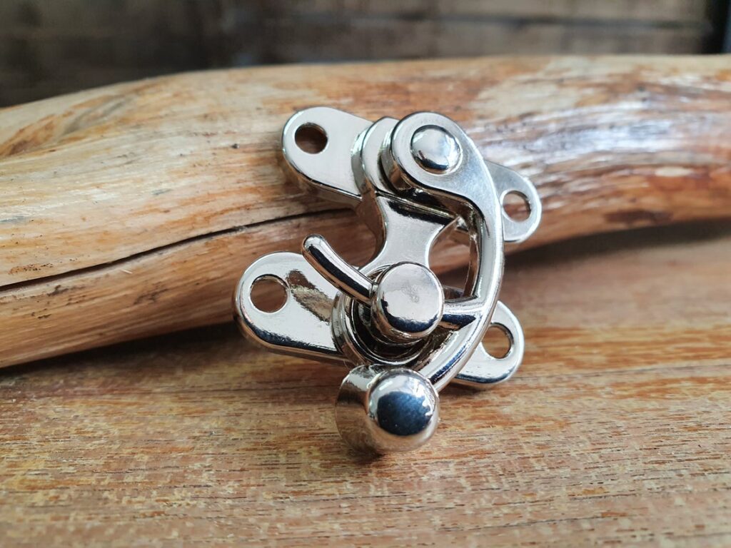 Stainless Metallic Bag Closure / Swing Lock Clasp