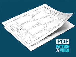 ACORN Leather Bag Pattern | Christmas Bag PDF Pattern
